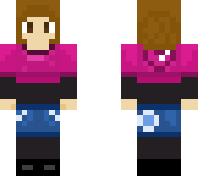 Molly (Mr. Hopp's Playhouse 2) as a minecraft character | Minecraft Skin