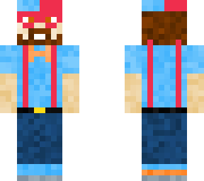 Red blippi | Minecraft Skin