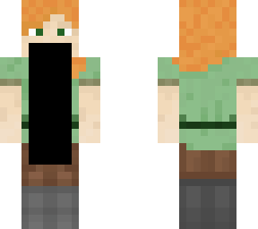 screaming Alex | Minecraft Skin