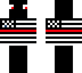 Thin Red Line | Minecraft Skin