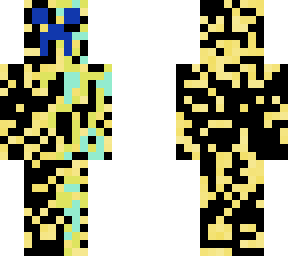 YELLOW CREEPER EXPLOSION | Minecraft Skin