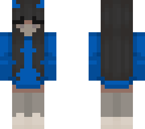 blue devil | Minecraft Skin