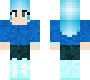 Blue Gal | Minecraft Skin