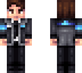 Connor - RK800 - Detroit: Become Human - DBH - Android | Minecraft Skin