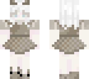 Cute girl with lolita | Minecraft Skin