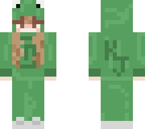 Female Frog Karl | Minecraft Skin