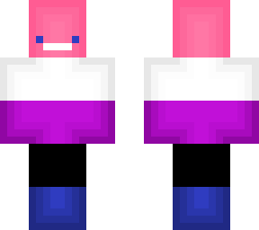 Genderfluid Pride Flag | Minecraft Skin
