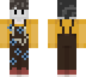 ghostbur with overalls (my skin) | Minecraft Skin