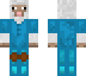 Hypixel Storm Armor Sheep | Minecraft Skin