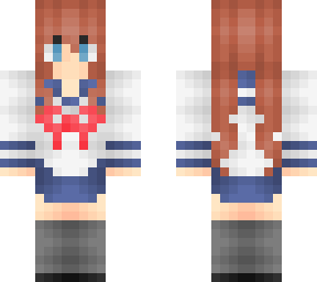 Japanese School Girl | Minecraft Skin