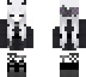 Sad goth girl | Minecraft Skin