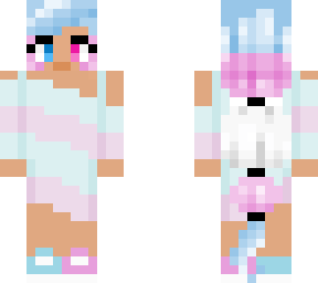 bi trans flag | Minecraft Skins