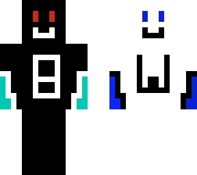 White Entity Minecraft Skins