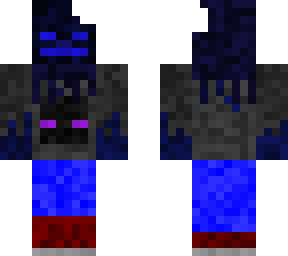 blue skeleton | Minecraft Skin