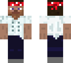 Chef Mullet Steve | Minecraft Skin