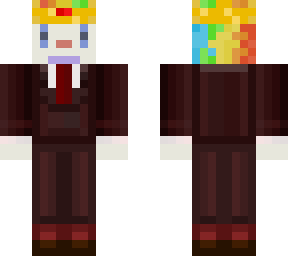 clown king suit | Minecraft Skin
