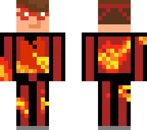 fire skin | Minecraft Skin