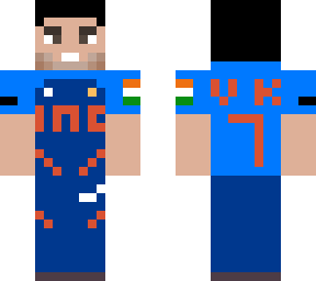 Indian Cricket Team Jersey ICC CWC 2019 | Minecraft Skin