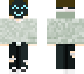 Meet led with his led face mask | Minecraft Skin