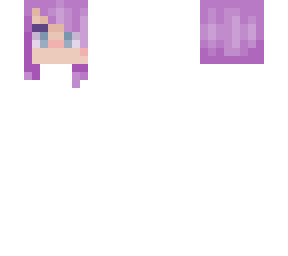 purple hair (base) | Minecraft Skin