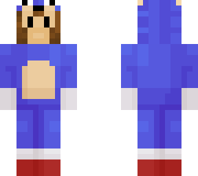 Sonic Onesie | Minecraft Skin