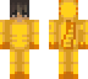 Boy In Yellow Axolotl | Minecraft Skin