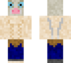 Inosuke | Minecraft Skin