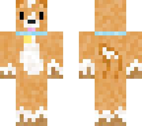 corgi cute puppy dog | Minecraft Skins