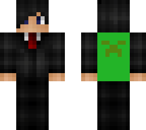 Xnestrio with zombie cape | Minecraft Skin