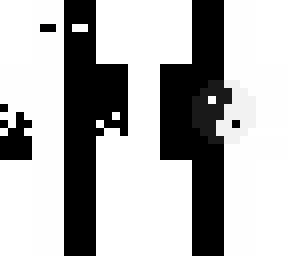 yin yang | Minecraft Skin