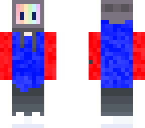 Blue and Red Loggy | Minecraft Skin