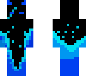 blue fire | Minecraft Skin
