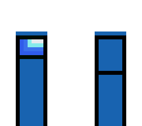 Blue imposter | Minecraft Skin