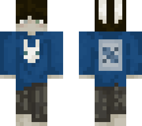 Bunny Boy Brown Animal Minecraft Skins