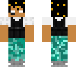 My skin with bape pants and a bullets proof jacket | Minecraft Skin