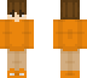 orange boy | Minecraft Skin