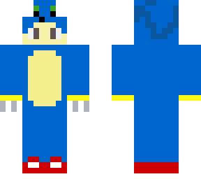 SoundPuppy Sonic Onsie | Minecraft Skin