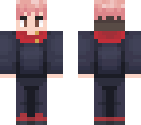 Yuji Itadori (edited) | Minecraft Skin