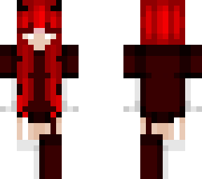 Devil girl | Minecraft Skin