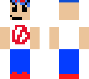 Fnf Boyfriend | Minecraft Skin