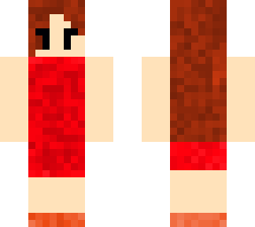 Gf from fnf | Minecraft Skin