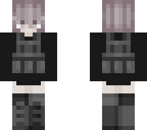 Girl Techwear | Minecraft Skin