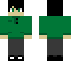 Green Baju Melayu guy | Minecraft Skin