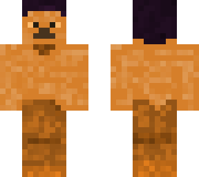 orange steve | Minecraft Skin