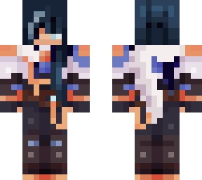 pavo ocellus (kaeya) // project genshin | Minecraft Skin