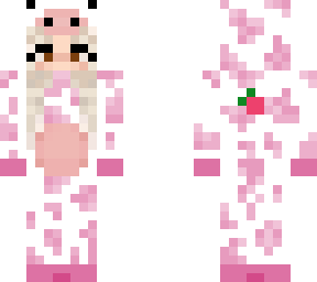 strawberry cow (updated!!) | Minecraft Skin