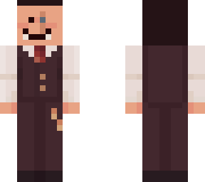 vampire quackity with suit | Minecraft Skin