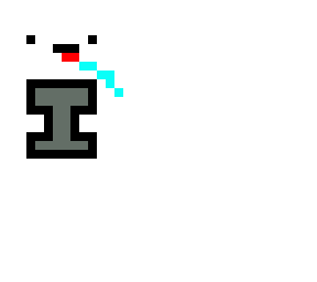 Anvil Pixel Art Noob | Minecraft Skin