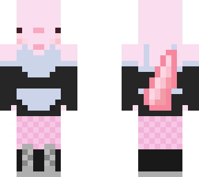 Axolotl Maid (Pink) | Minecraft Skin