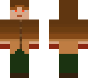 blaze human version 2 | Minecraft Skin